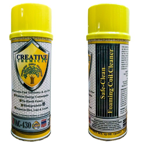 Foaming Coil Cleaner, Safe-Clean Aerosol Can 15oz – ADco Supplies